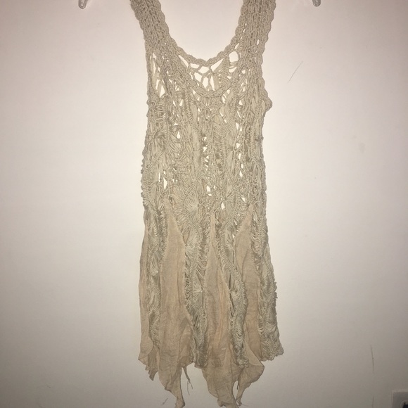 Tops | Bohemian Knit Tank | Poshmark